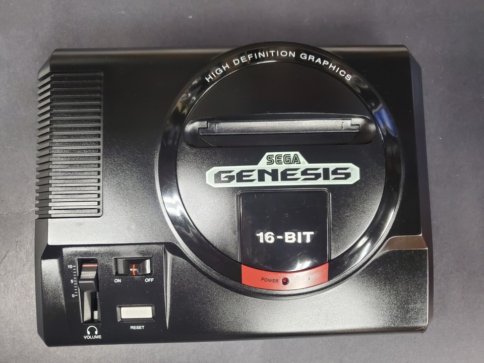 SEGA Genesis Model 1 MK - 1601 Console Only - CPLT RESTORED !! | eBay