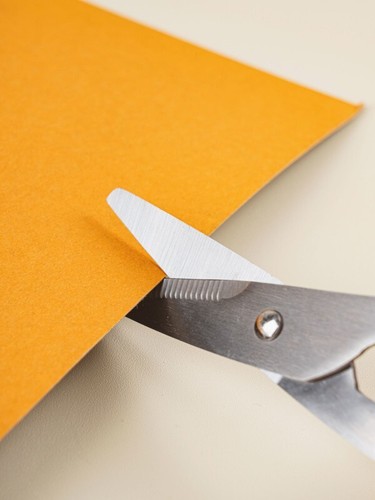 STATIONERY FANCY / OFFICE CURVE BLADE SERRATED SCISSORS / #KD | eBay ...