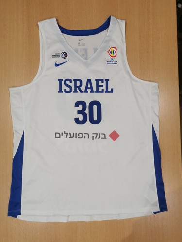 Camiseta baloncesto basketball jersey Nimrod Levi Israel Fiba Match worn | eBay
