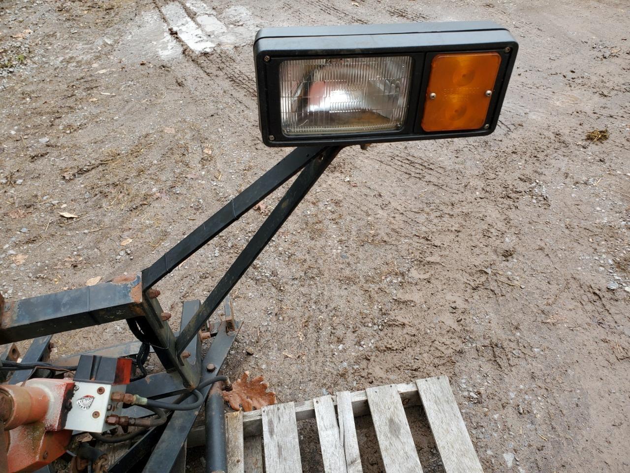 Tested Working Western Unimount 8.5' Pro-Plow Snow Plow-Plow Side Only ...