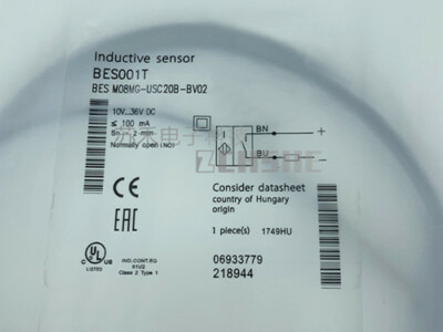 1PC New Proximity Switch BES001T BES M08MG-USC20B-BV02 #YX | eBay