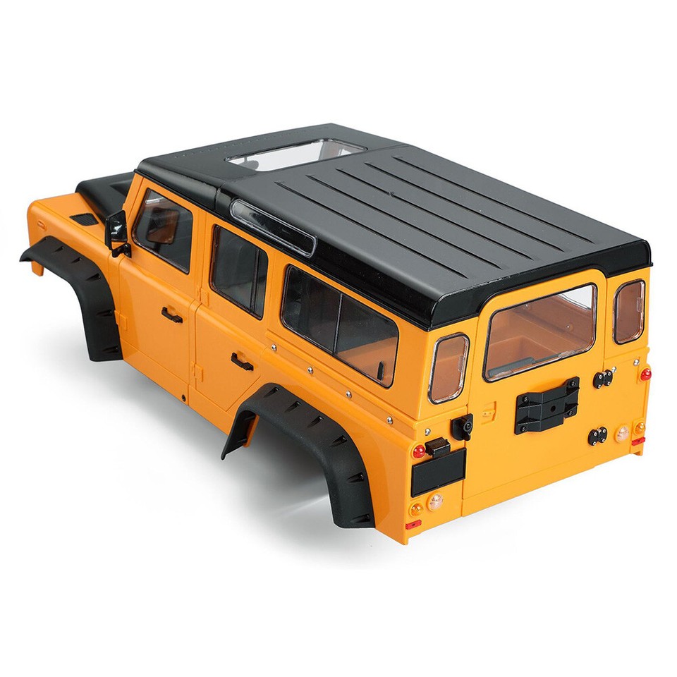 1/10 Rock Crawler Body Shell Set of Land Rover Defender D110 RC Car ...