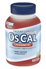 Os-Cal Oscal Calcium 500 plus Vitamin D Tablets - 210 Tablets ...