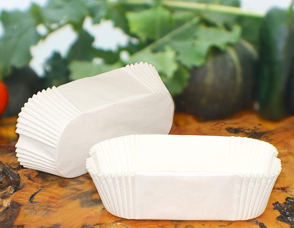 Loaf Bread Baking Liners Disposable Paper Pan Liners Tin Liners 24 ...