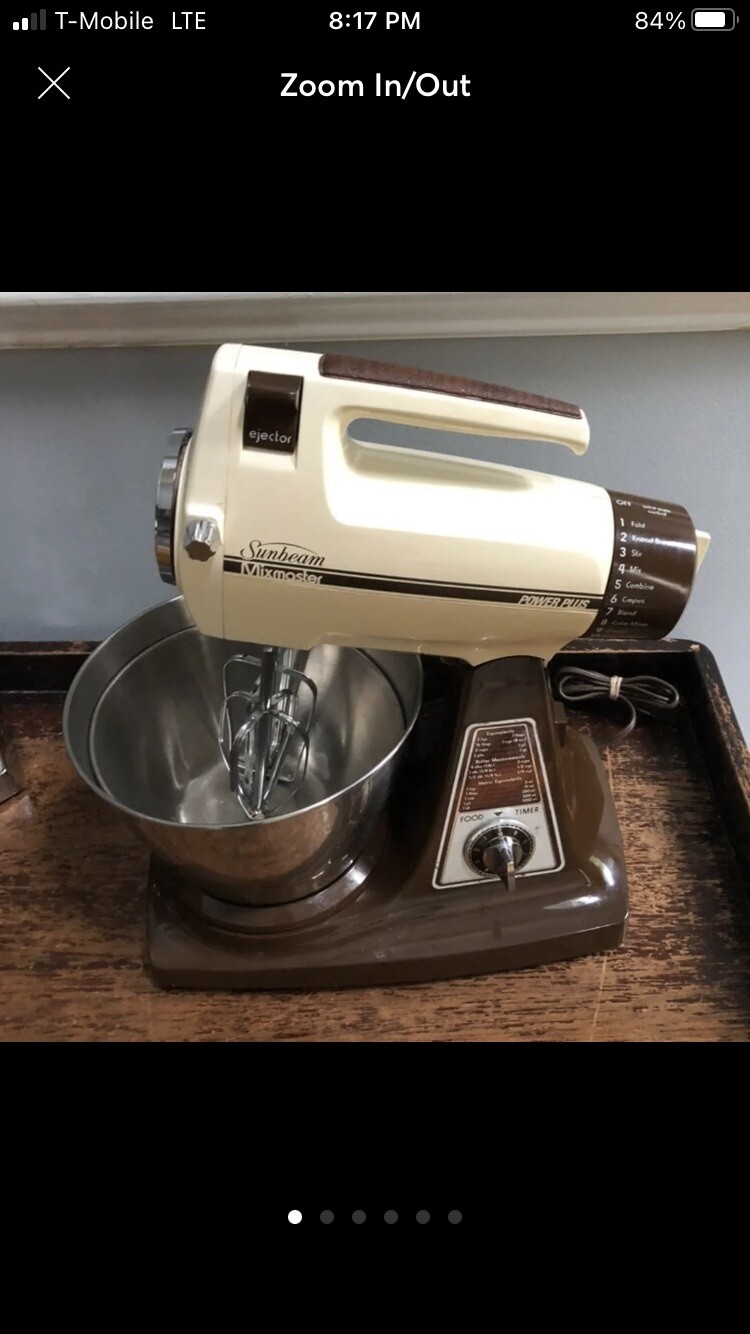 Sunbeam Vintage Mixmaster Vista Mixer | eBay