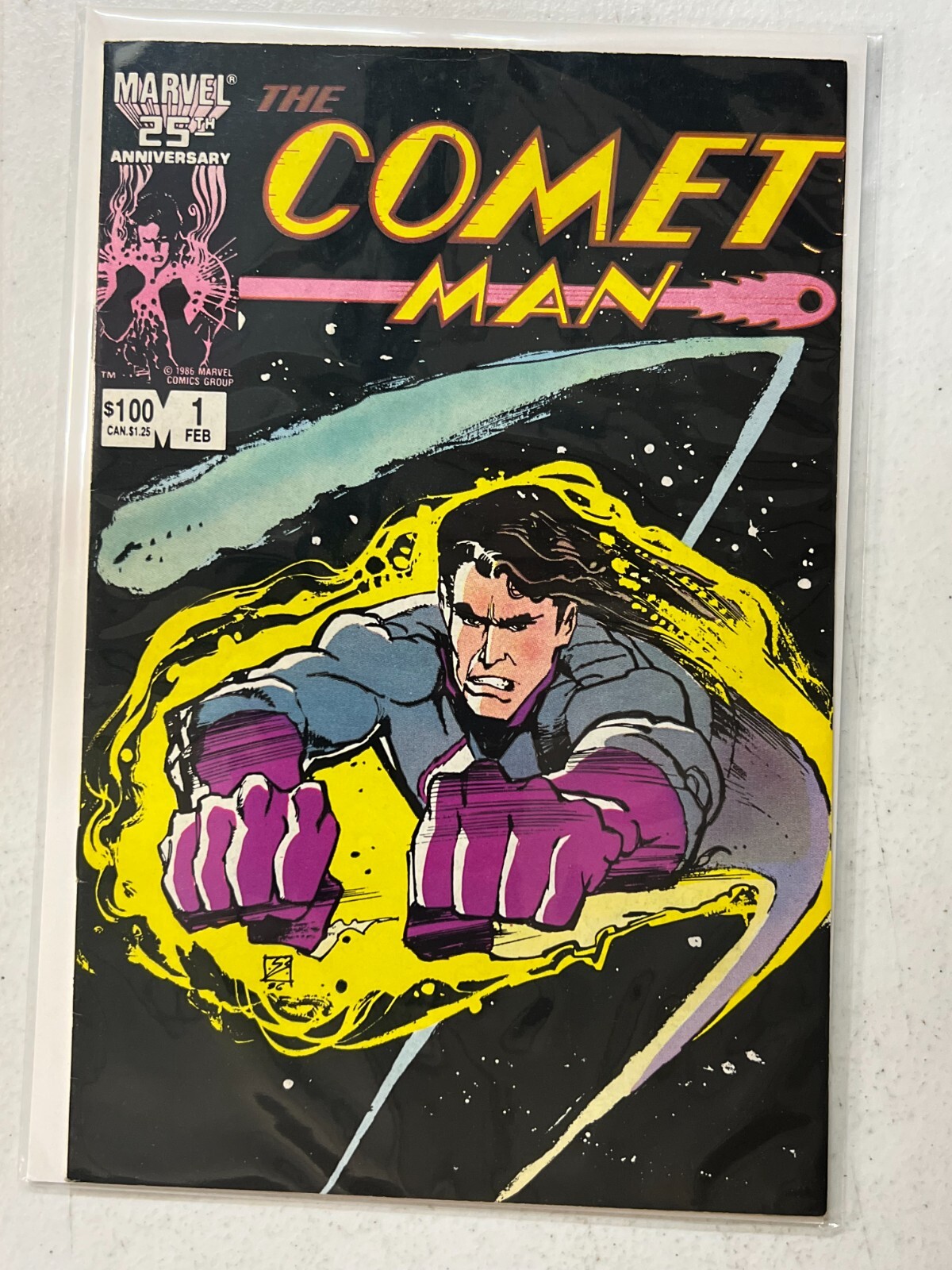 Marvel 25th Anniversary Comics The Comet Man #1 (1986) | Combined ...