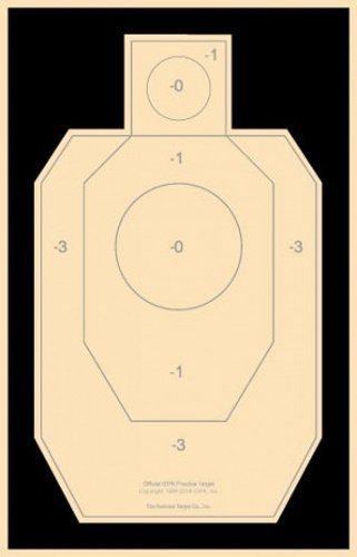 Official IDPA Practice Targets [22.5" x 34.5"] (100 targets) | eBay