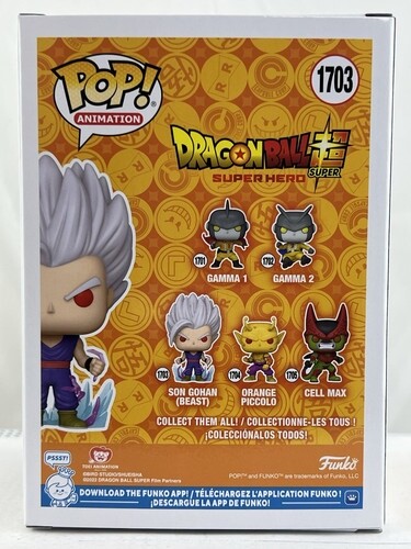 Funko Pop! Dragon Ball Super Hero - Son Gohan CHASE (Beast) #1703 Vinyl ...