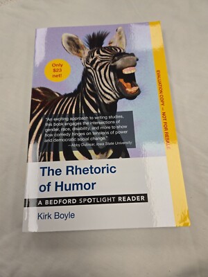 RHETORIC OF HUMOR BY Kirk Boyle - evaluation copy not for resale 2017 ...