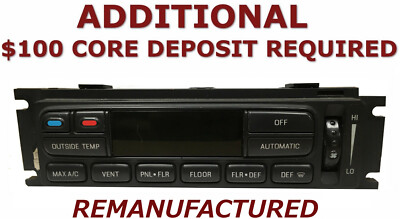 REMAN 2002 2003 Ford F150 A/C Heater Climate Temperature Control >EXCHANGE