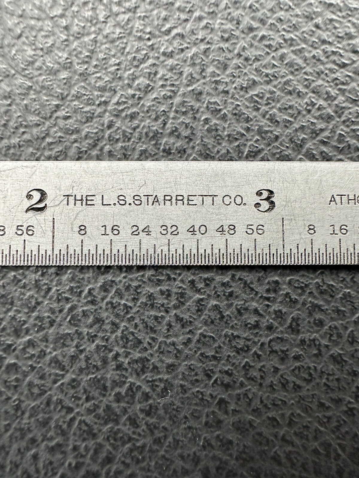 STARRETT No. C309R-6 Full-Flexible Steel Rule with Inch Graduations ...