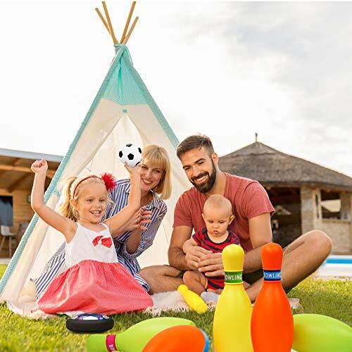 Hover Soccer Ball for Kids, 4-in-1 Hover 4-IN-1 HOCKEY SOCCER BOWLING ...