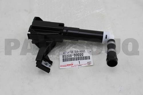 8520860020 Genuine Toyota ACTUATOR SUB-ASSY, HEADLAMP WASHER, LH 85208 ...