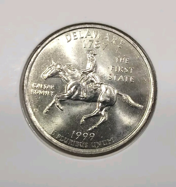 1999-D Delaware State Quarter (Error). | eBay