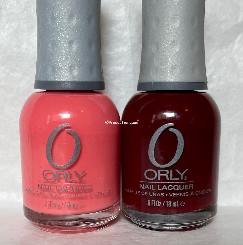 ORLY Nail Lacquer ~ Polish Lots ~ Multiple Color Combos ~ All Full ...