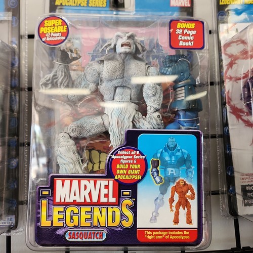 Marvel Legends SASQUATCH White Variant / Apocalypse BAF Series 2005 ...