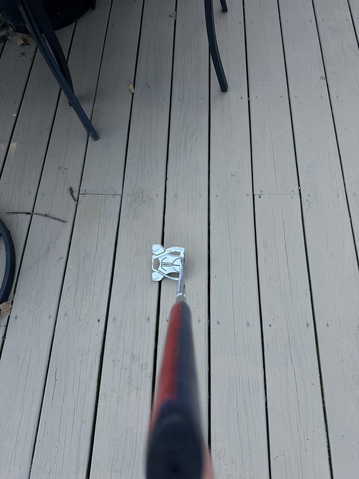 Taylormade Spider Ghost Putter 34" American Flag Golf Pride Grip With ...