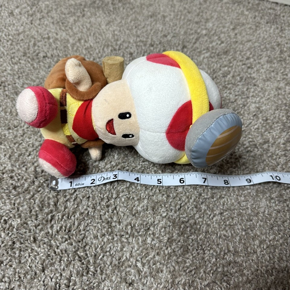 Little Buddy Super Mario Brothers Captain Toad Sitting Pose Plush | eBay