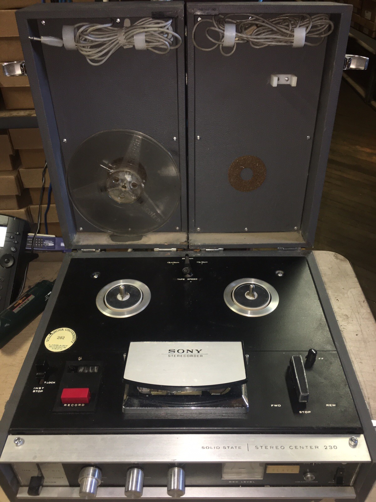 Vintage Sony TC-230 Tapecorder Reel to Reel | eBay