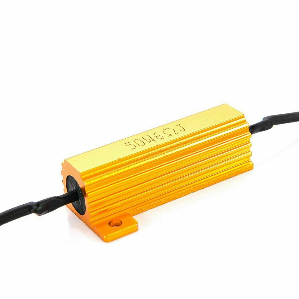 10-30pc Load Resistor 50W 6RJ LED Decoder Fix Error Code Hyper Flash ...