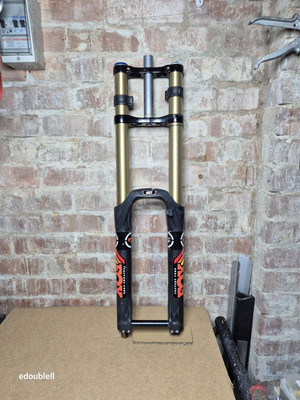 Fox 40 Forks RC2 FIT Factory Kashima Coat Downhill MTB Not Boxxer | eBay UK