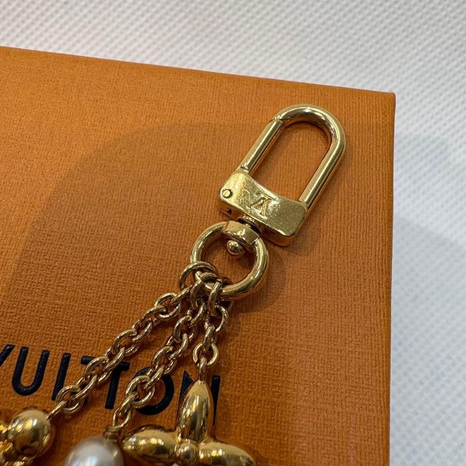 Louis Vuitton Micro Charm Luiza Gold Key Chain Bag Charm M01802 8cm ...