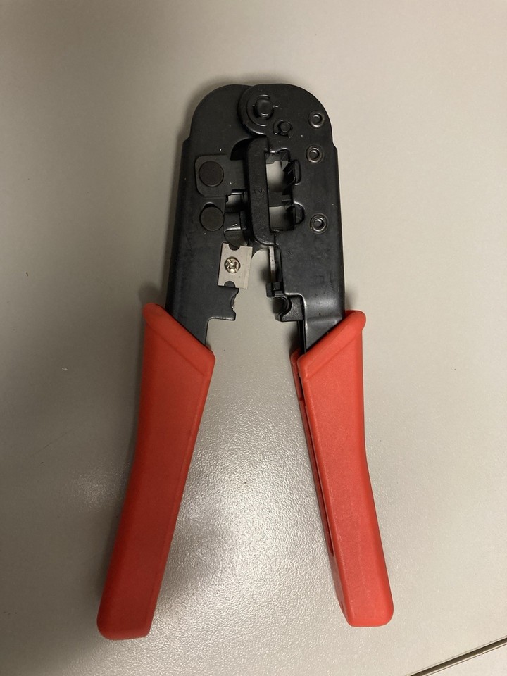 RadioShack Modular ethernet phone Crimping Tool 4/6/8pin 5 RJ11 RJ12 ...