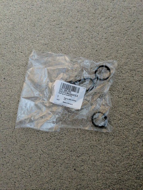 Genuine VW AUDI SKODA Seat 1.6 2.0 TDI Oil Cooler Gasket Seal Set ...