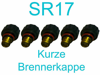 Brennerkappe kurz 57Y04 SR17 WP/HP 18/26 TIG/WIG SR-17 Abitig Ergotig ...