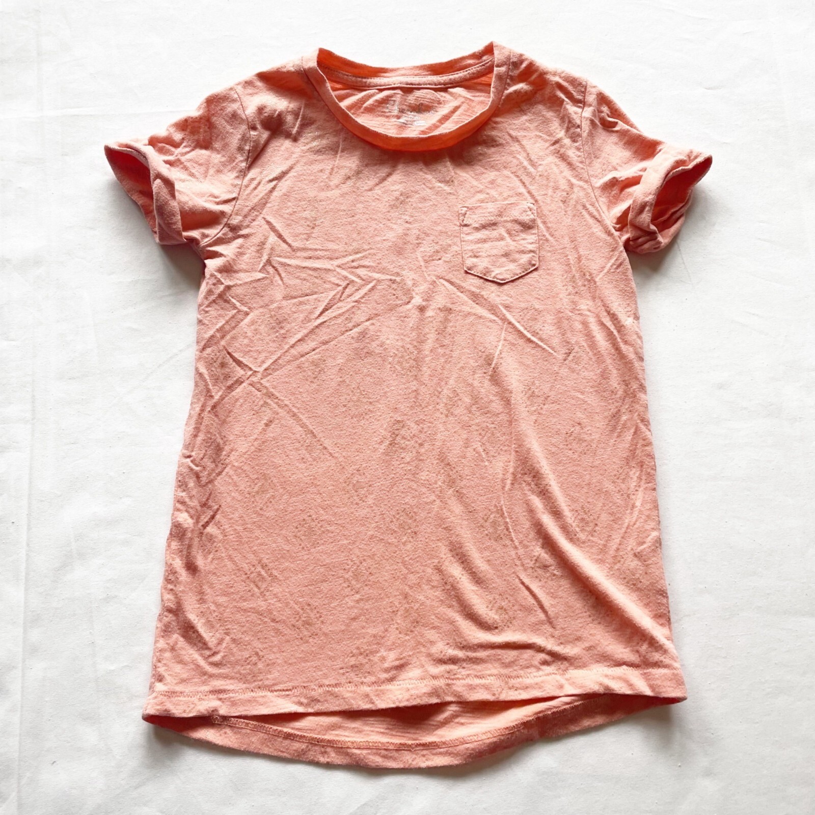 Cherokee Girls Peach Colored Short Sleeve Shirt size 7/8 | eBay