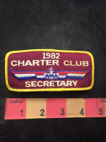 Vtg 1982 SECRETARY AMA - Academy Of Model Aeronautics CHARTER CLUB ...