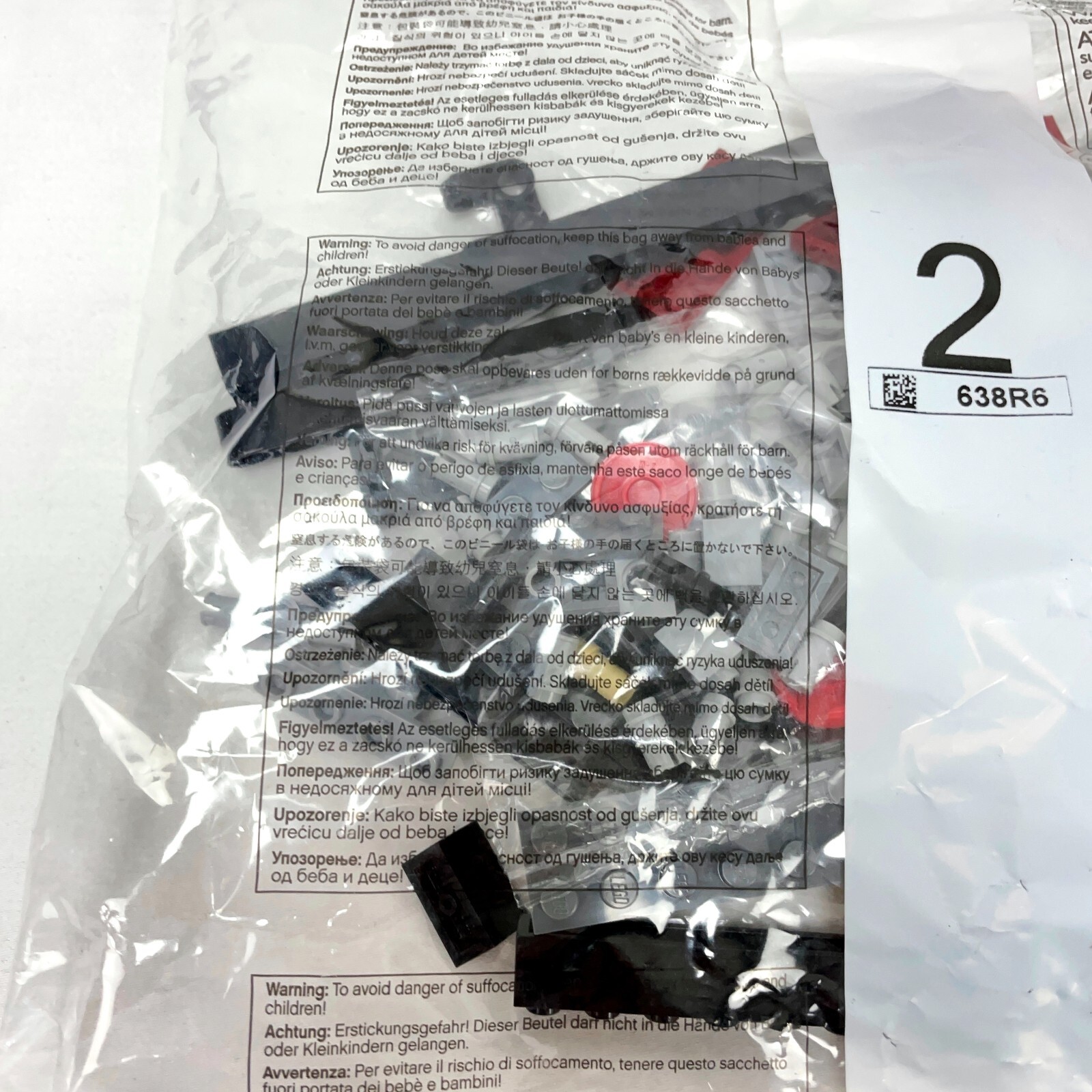 The LEGO Group, 2015, Sealed Plastic Bag No 2, 638R6, 135149 ...