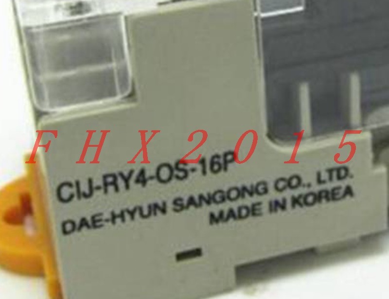 1pc Omron Cij-ry4-os-16p 24vdc Terminal Relay for sale online | eBay