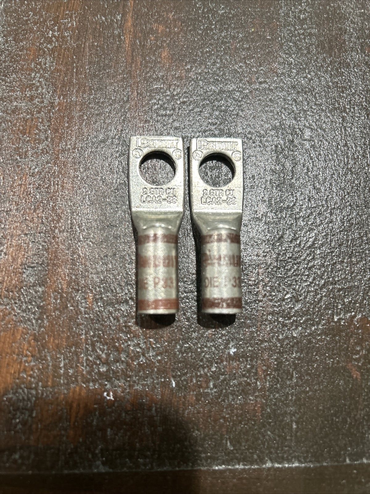 Lot of 2 Panduit Brown Die P33 (10) 2 STR CU LCA2-38 | eBay