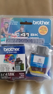 Brother 2 pack Ink Cartridges LC41BK & LC41C EXP Date 08/2017 | eBay