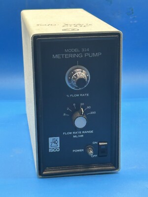 ISCO METERING PUMP MODEL 314 | eBay