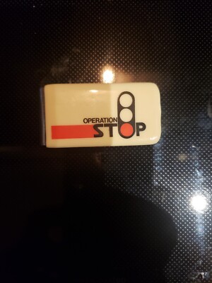 BNSF Railroad Operation Stop. MONEY CLIP ...Drug And Alcohol Prevention ...