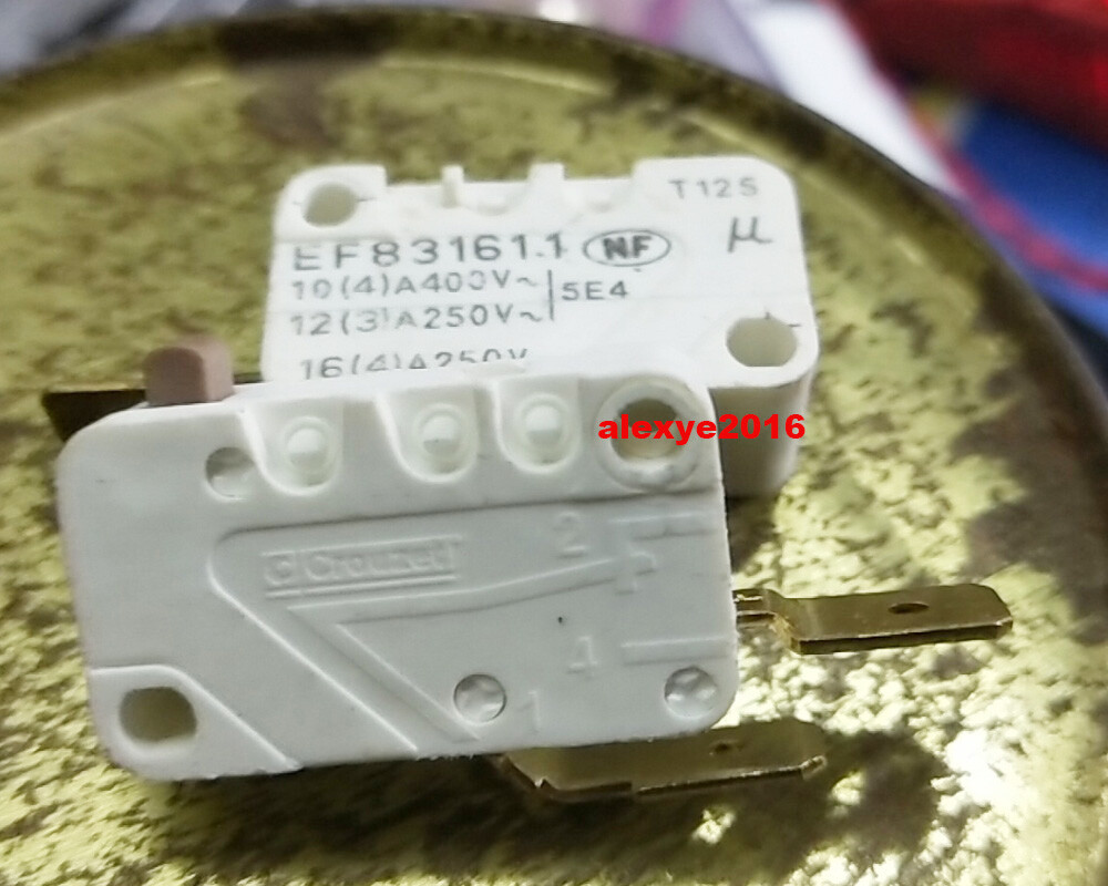 1 PCS Crouzet EF83161.1 Micro Limit Switch 2 Pins Normal Open No Press ...