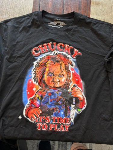 Child's Play Chucky T-shirt XL Horror Movie Tee | eBay
