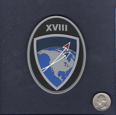 Original 18th Espace Defense Escadron Ussf - US Force Uniforme PVC Patch + V | eBay