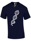 DNA MENS T SHIRT BIOLOGY GEEK AMUSING BIG GAMER CASUAL BANG NERD THEORY ...