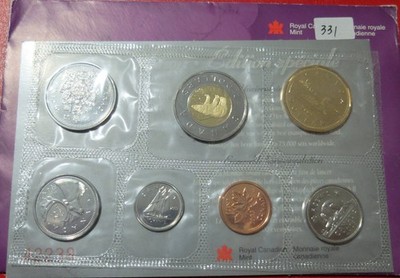 2003 CANADA UNCIRCULATED RCM 7 COIN SET, MINT SEALED, LOT#331 | eBay