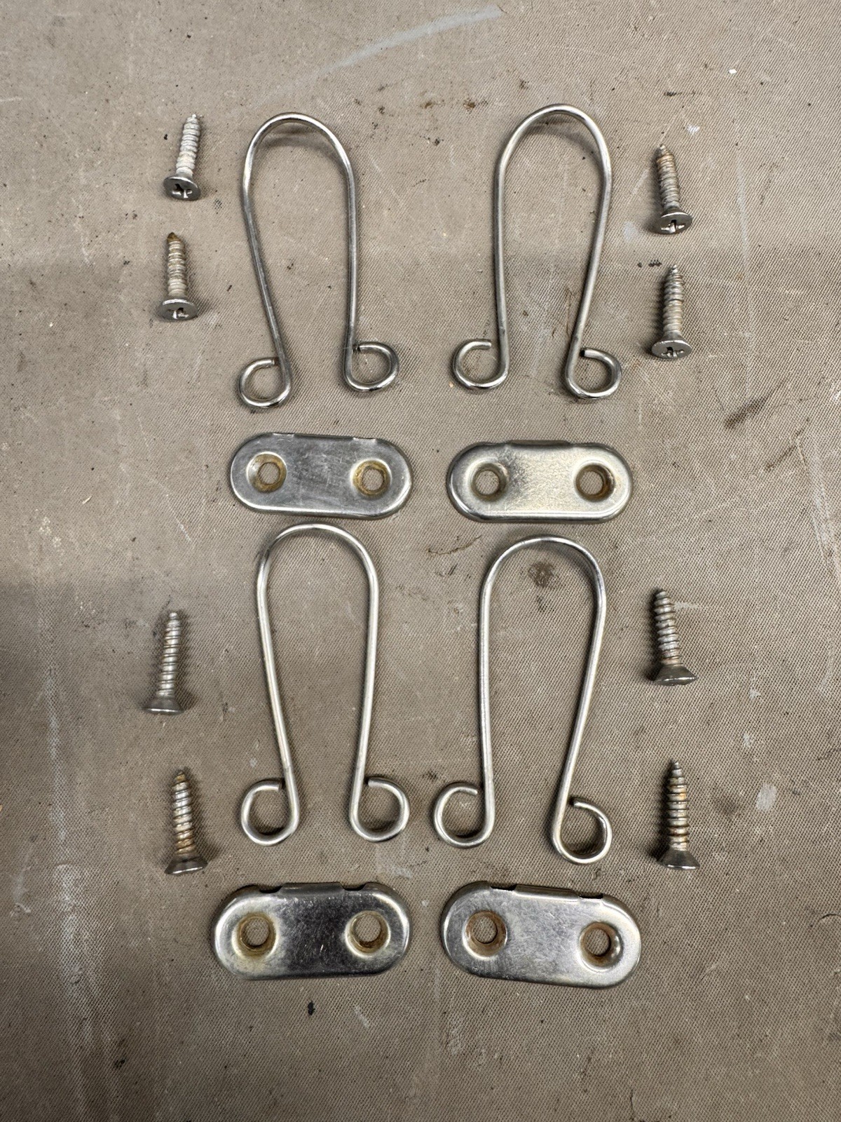 1968-1972 Pontiac GTO Camaro Chevelle Seat Belt Clips Headliner Cutlass ...