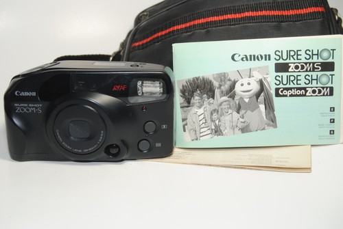 Canon Sure Shot ZOOM S 35mm Film Camera Zoom Lens 38mm-60mm - Works | eBay
