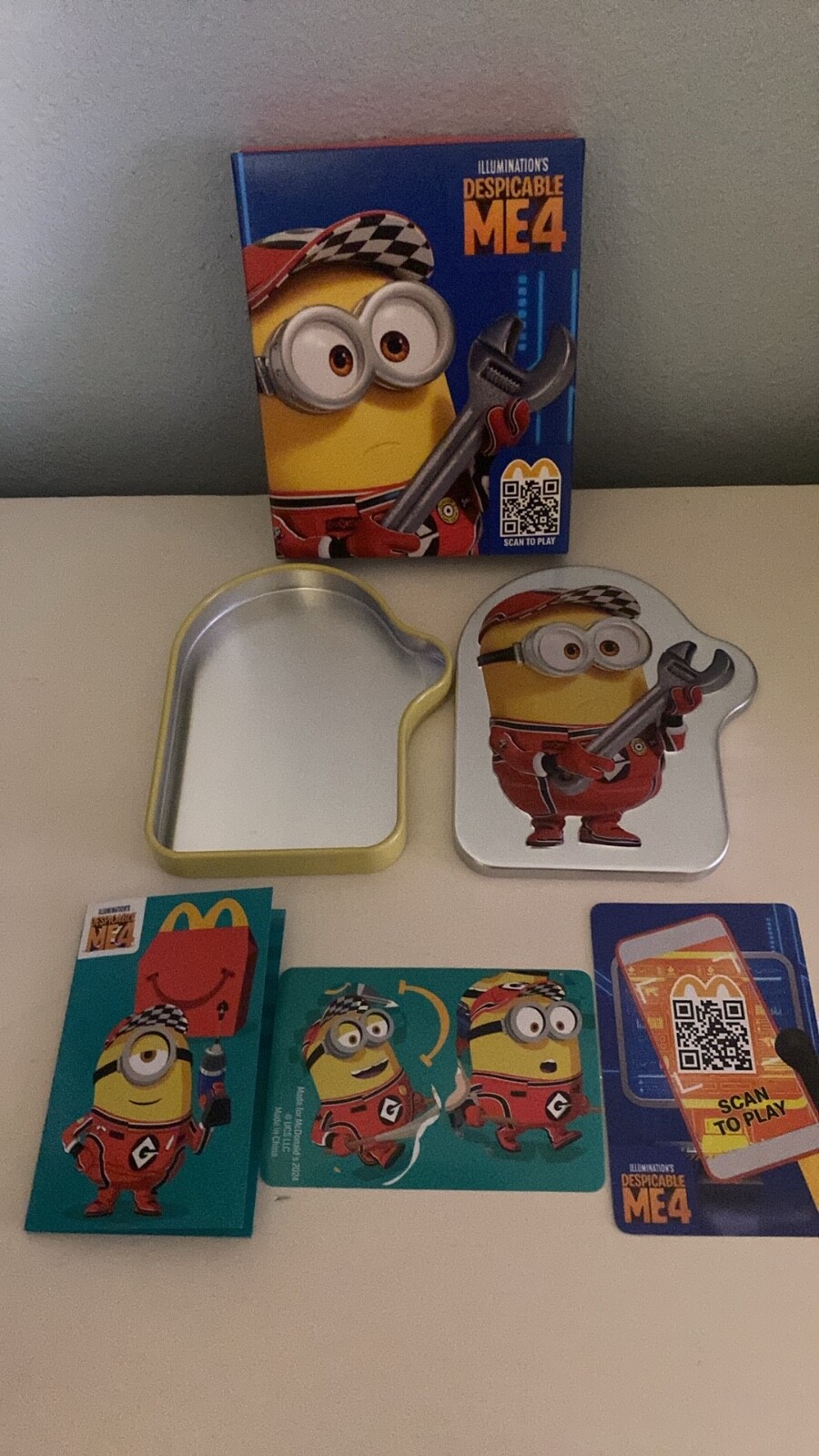 McDonald's UK 2024 Despicable Me4 Pit Crew | Grelly UK