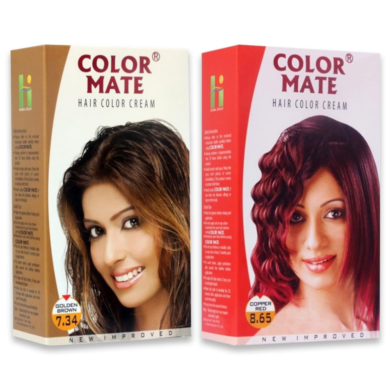 Golden Red Brown Hair Color