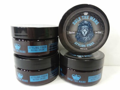 Rule The Mane Styling Fiber High Hold Low Shine 1.7 oz. 4 Pack! | eBay
