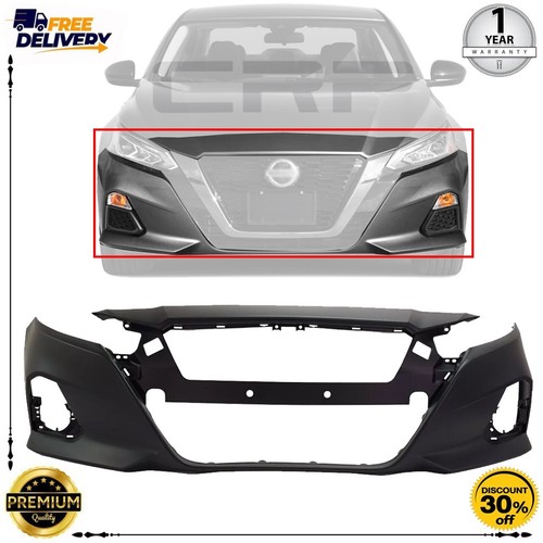 Front Bumper Cover Primed For 2019-2022 Nissan Altima NI1000324 | eBay