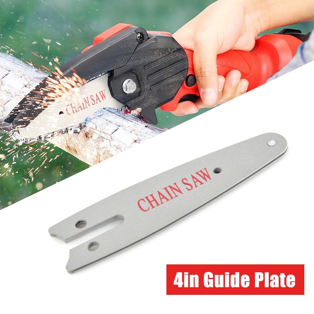 4/6/8" ChainSaw Chain Replacement Guide Plate For Mini Electric Chain ...