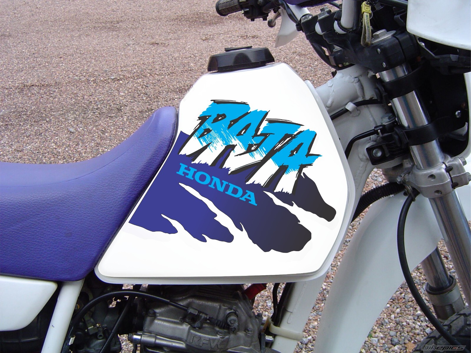 HONDA BAJA FUEL TANK DECALS GRAPHICS XR200 XR250 XR 400 XR600 Free ...
